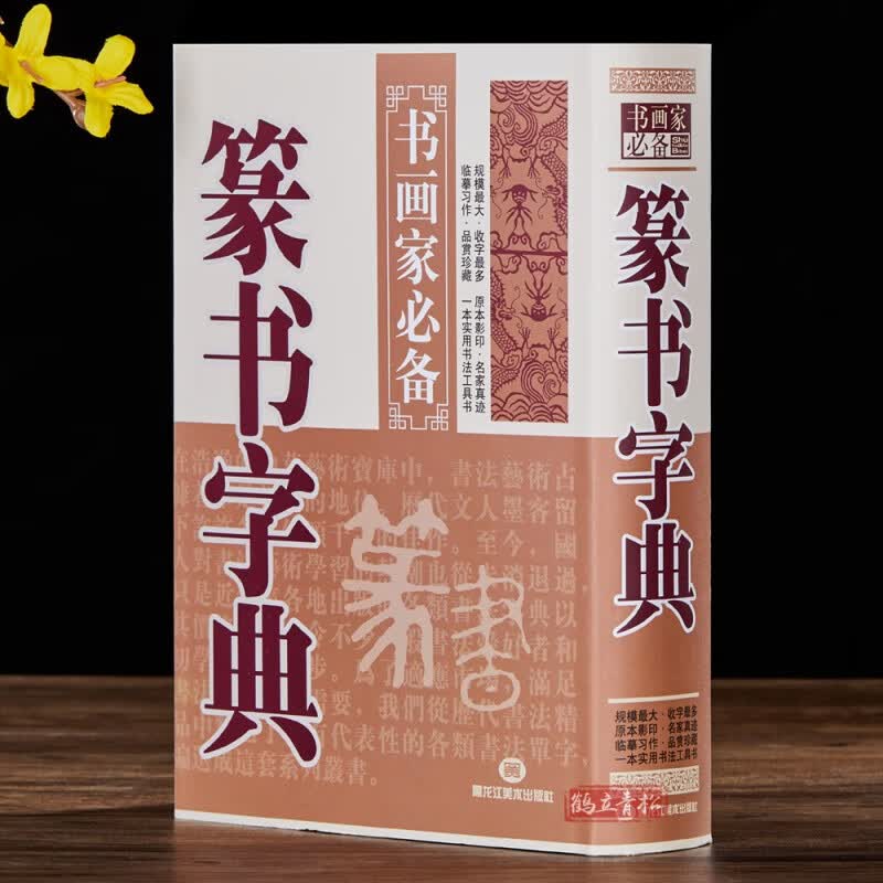 【现货速发】篆书字典 书画家备 篆书毛笔书法常用字字典字海工具书 大篆小篆金文铭文临摹鉴赏书籍 笔画