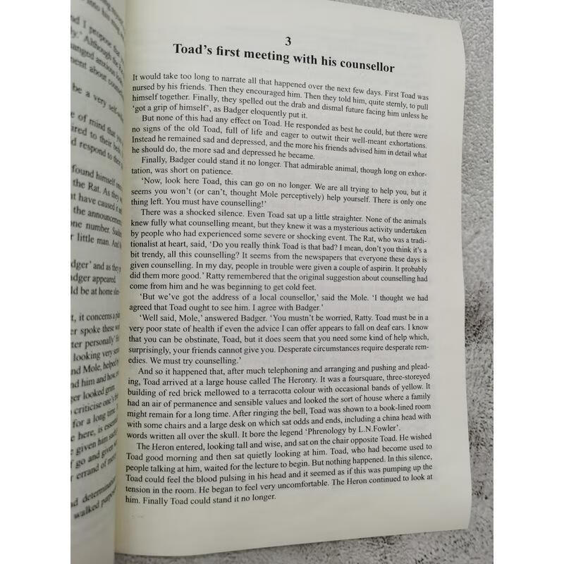 Counselling for Toads: A Psychological Adventure 实体书 现货 英文实体书
