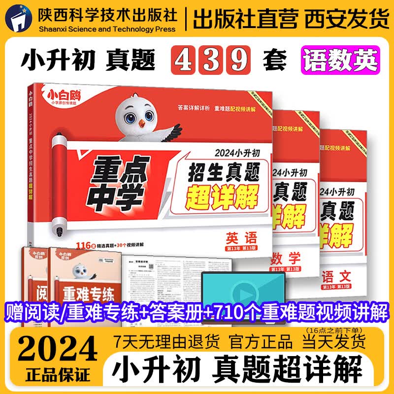 2024新星空小升初真题卷数学语文英语毕业分班考试卷重点中学2023招生分班真题试卷超详解小学五年级六年级系统寒假总复习资料 【语数英】三科