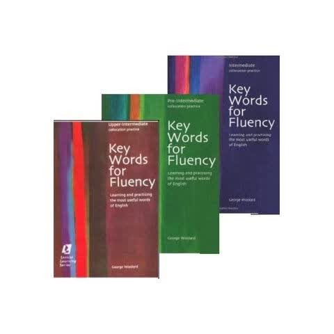 Key Words for Fluency Intermediate Upper Pre纸质实体 Intermediate黑白
