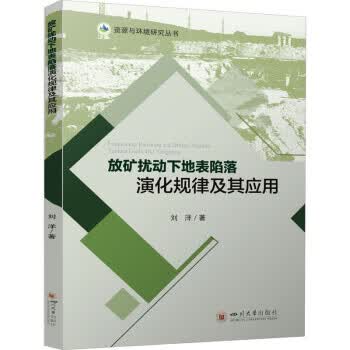 【R】放矿扰动下地表陷落演化规律及其应用 刘洋 四川大学出版社 9787569057478
