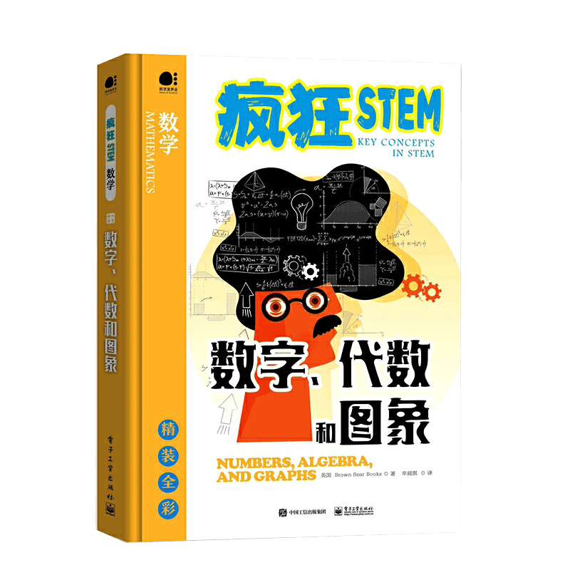 疯狂STEM 数字代数和图象 数学知识书籍