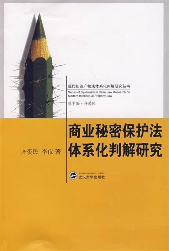 商业秘密保护法体系化判解研究