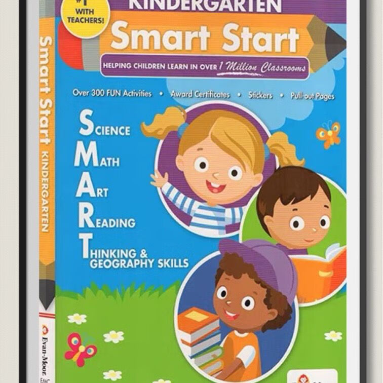 学前技能铅笔刀版Smart Start Pre Kindergarden 练习册 学前级
