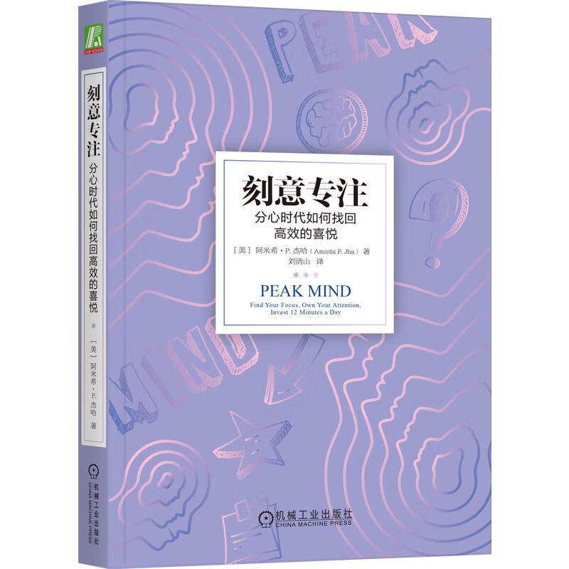 刻意专注：分心时代如何找回高效的喜悦 阿米希·P.杰哈 著