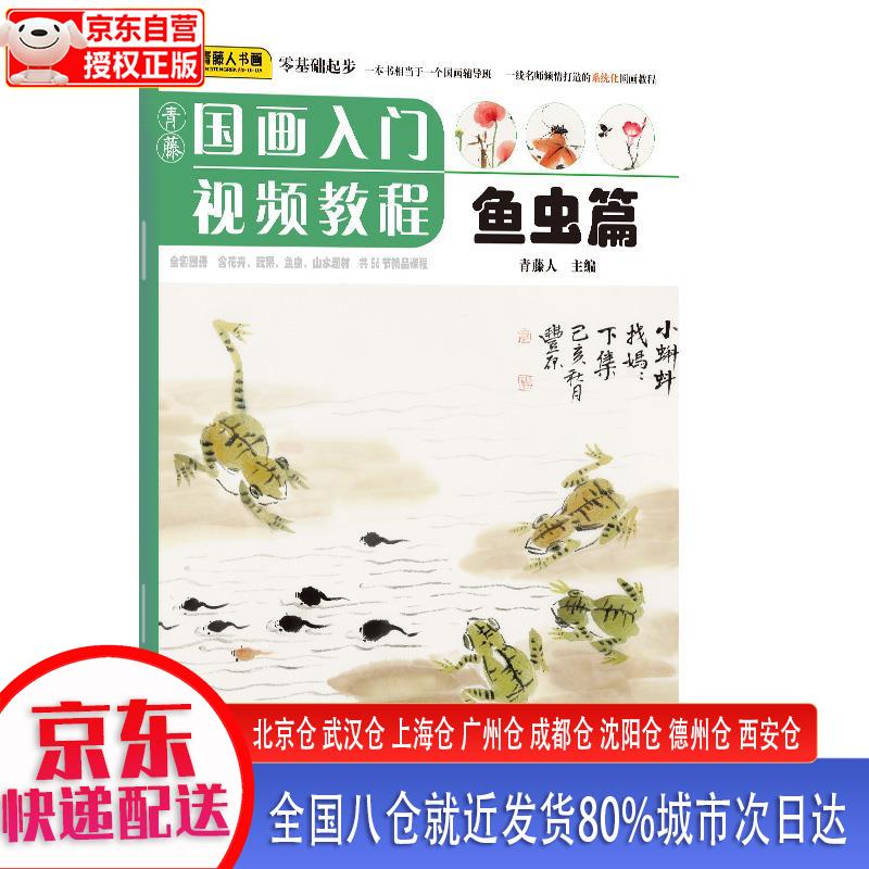 【现货】青藤国画入门视频教程 鱼虫篇