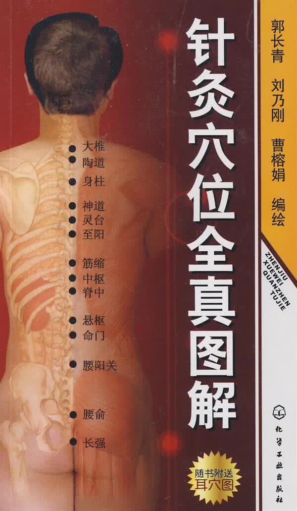 针灸穴位全真图解 郭长青,等 化学工业出版社 9787122051974