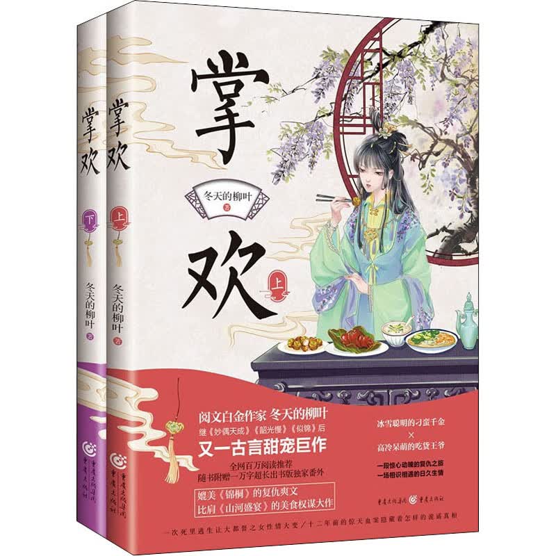 掌欢(全2册) 冬天的柳叶 书籍