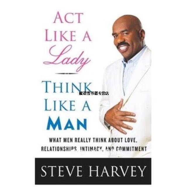 Act like a lady, think like a man by Steve Harvey 纸质书