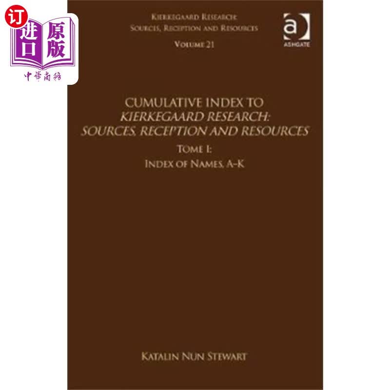 海外直订Volume 21, Tome I: Cumulative Index 第21卷，第一卷:累积索引