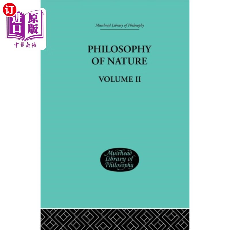 海外直订Hegel's Philosophy of Nature 黑格尔的自然哲学