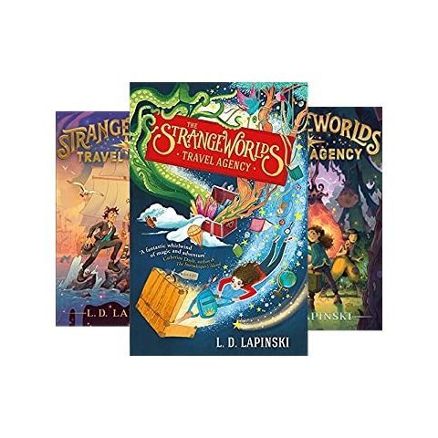 Strangeworlds Travel Agency 系列 1-3 全套纸质书 全套 3本