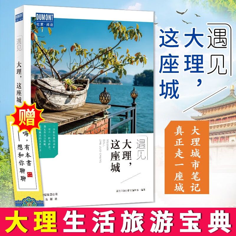 遇见这座城系列【可选】西安 厦门 北京 苏州 上海 杭州 南京 青岛 大理 成都 重庆 广州 旅游攻略书籍 美食美景 遇见大理，这座城