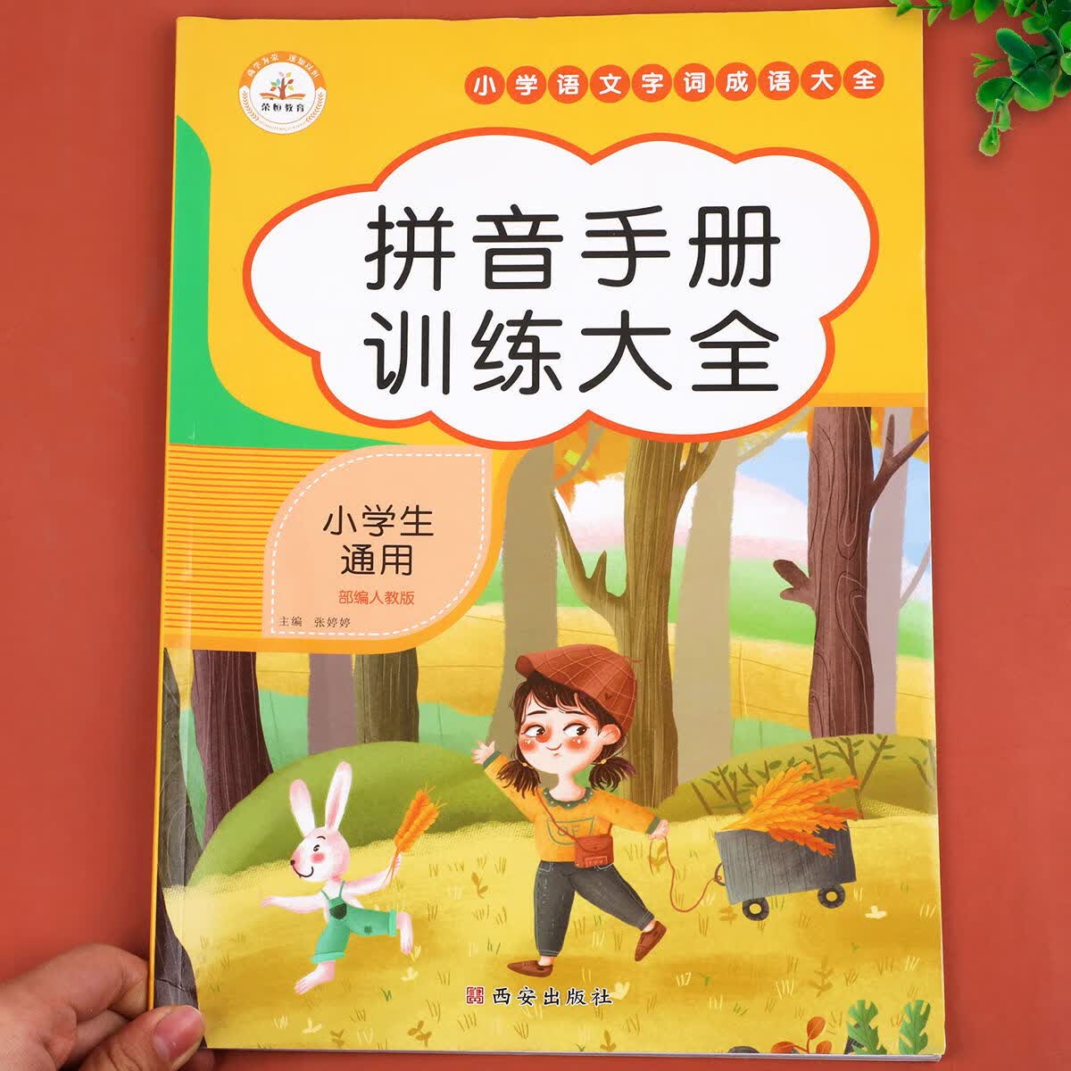 多音字训练大全 基础训练人教版全国通用 小学生词语积累练习 知识汇总手册 拼音训练 近义词反义词 量词重叠 拼音手册训练大全 小学通用