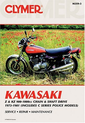 Kawasaki Z & KZ 900-1000 cc Chain & Shaft Drive 1973-1981