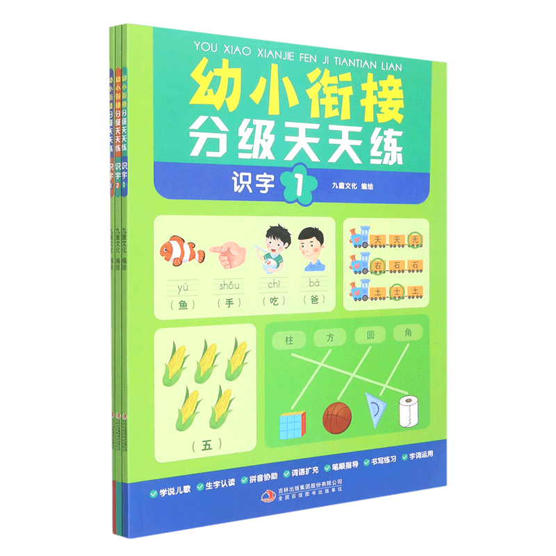 识字(共3册)/幼小衔接分级天天练