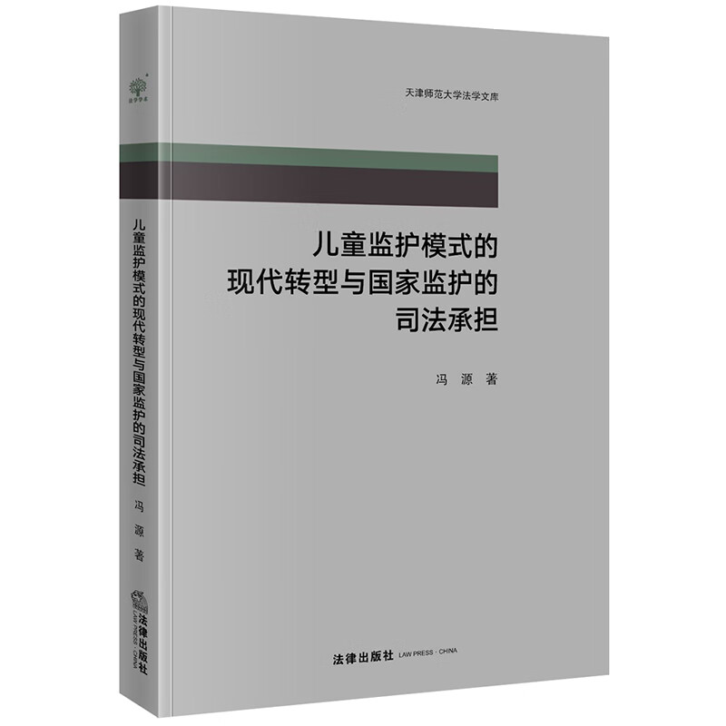 2020新书 儿童监护模式的现代转型与国家监护的司法承担 冯源 儿童监护模式司法制度 未成年