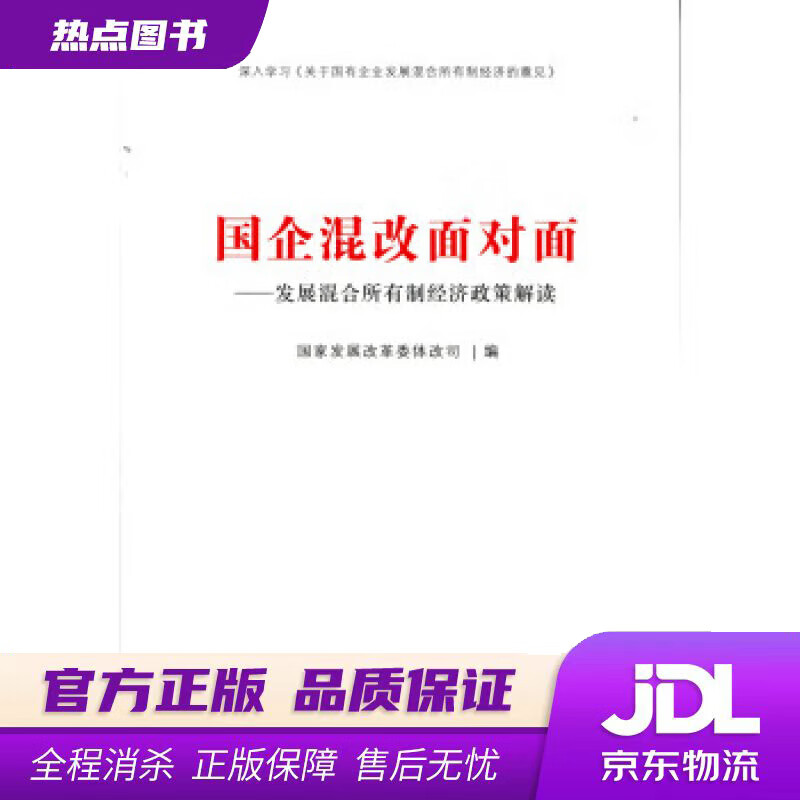 国企混改面对面：发展混合所有制经济政策解读 国家发展改革委体改司 编 人民出版社