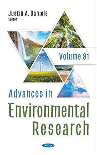 Advances in Environmental Research. Volume 81