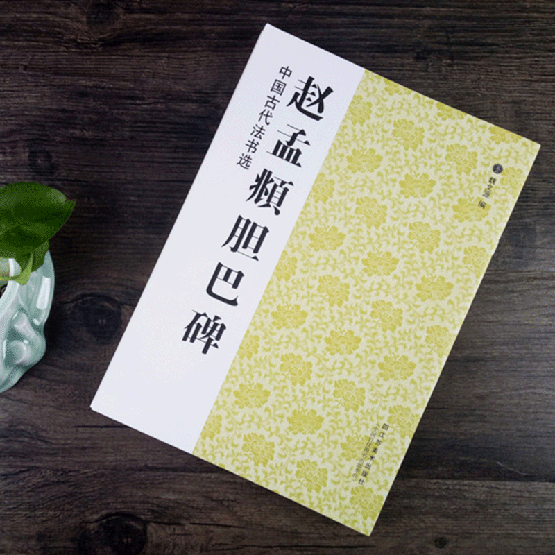 赵孟頫胆巴碑--中国古代法书选  魏文源 编 艺术 书法/篆刻 字帖 毛笔书法字帖书
