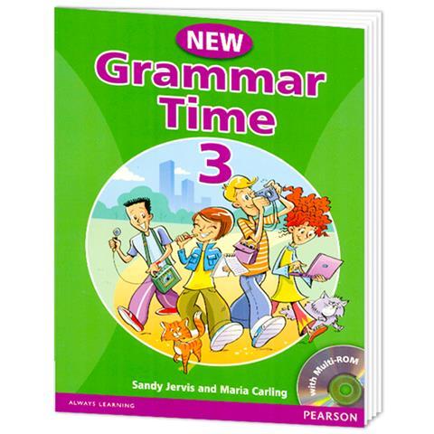 美国朗文培生NewGrammarTime1-5级剑桥KETPET语法书 New Grammar Time3级