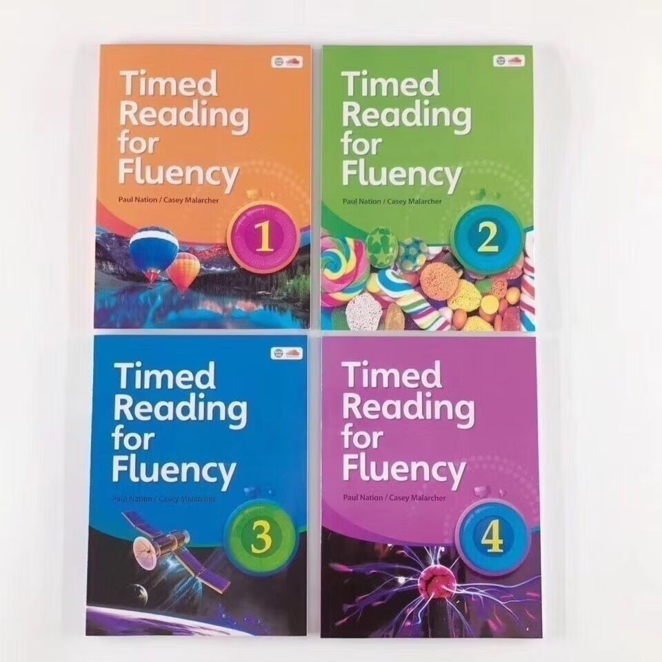 Timed Reading for Fluency 1 2 3 4级 流利阅读计时训练 三级别