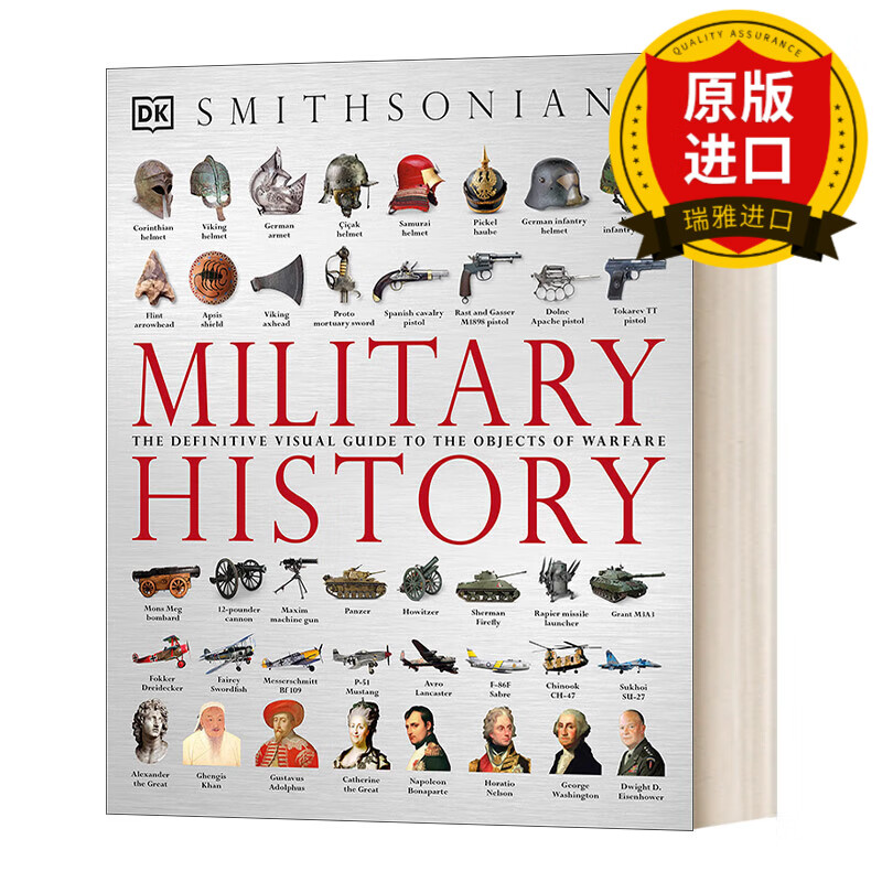英文原版 Military History Book 军事武器百科 英文版 进口英语原版书籍