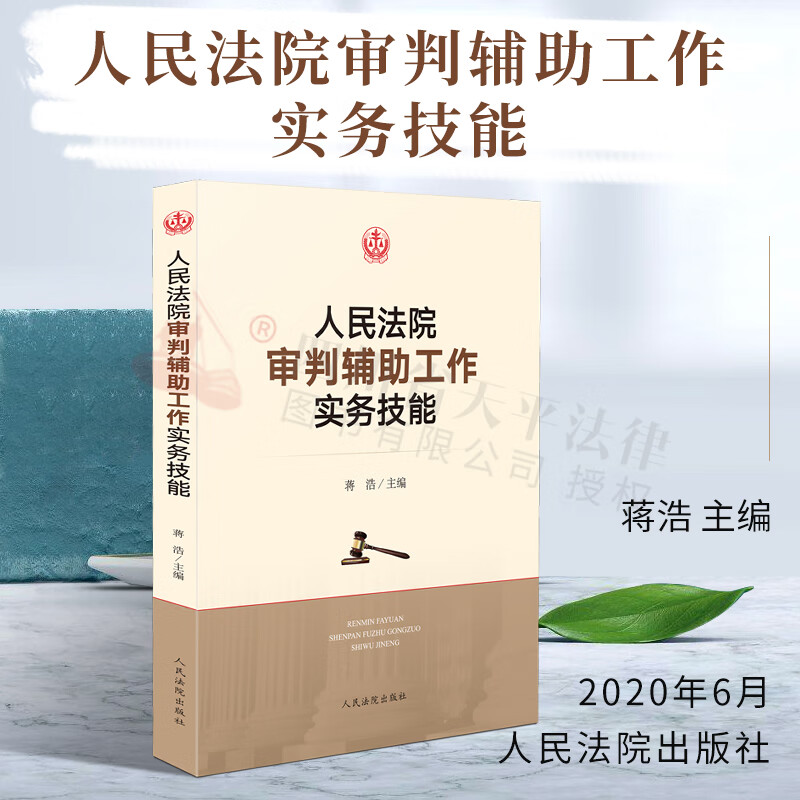 人民法院审判辅助工作实务技能 人民法院出版社 9787510928291