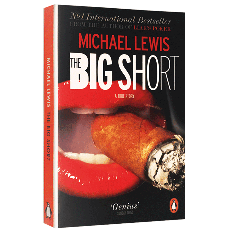 预售英文原版 Big Short大空头 奥斯卡同名电影原著小说投资枭雄信贷风暴华尔街金融经济投资文
