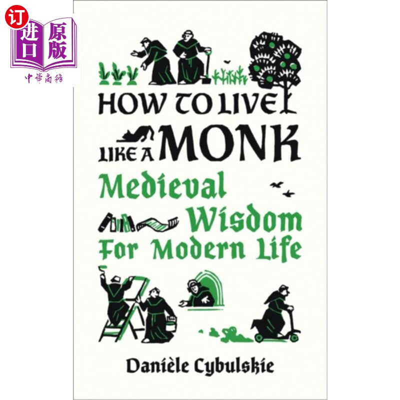 海外直订How to Live Like a Monk 如何像和尚一样生活