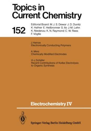 Electrochemistry IV