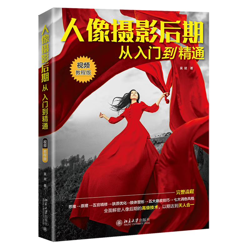 人像摄影后期从入门到精通(视频教程版)