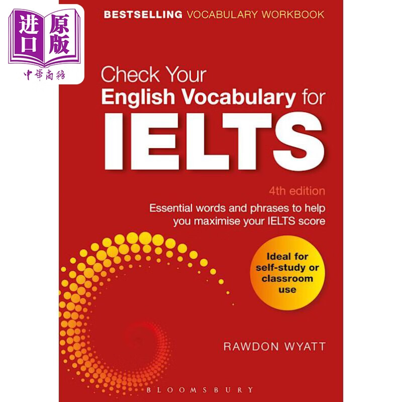 预售 Check Your English Vocabulary for IELTS 检查你的雅思英语词汇 Bloomsbury 英文原版 英语词汇学习
