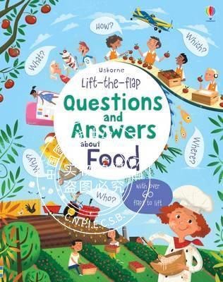 现货 翻页问与答 食物 英文原版 LTF QUESTIONS & ANSWERS FOOD