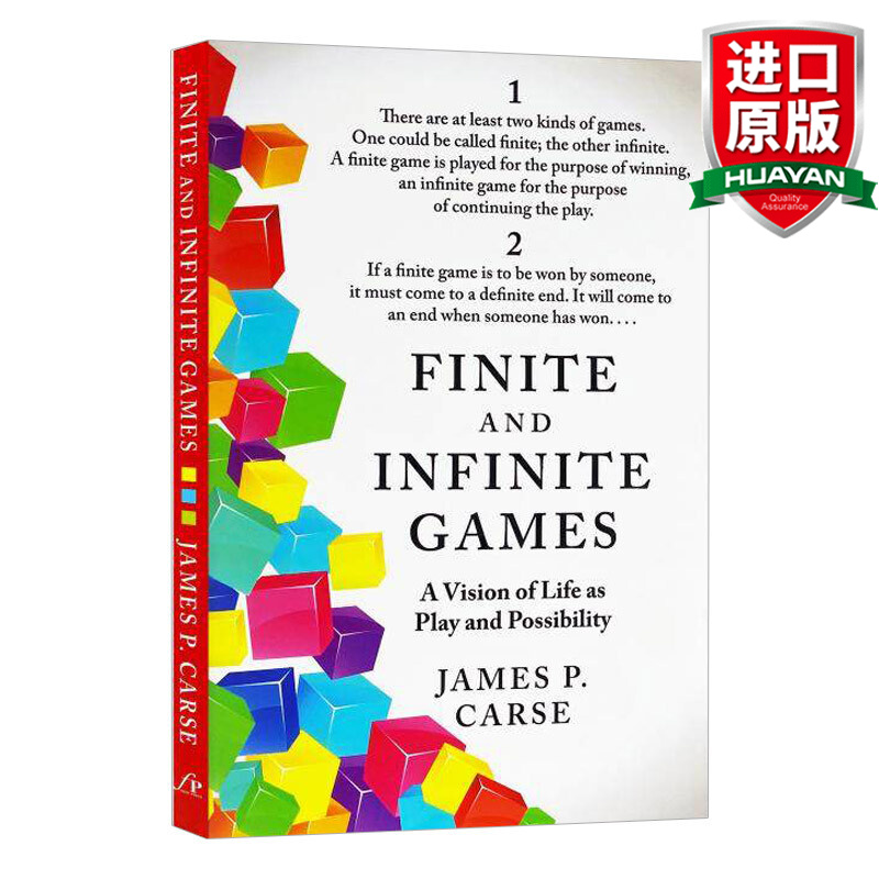 Finite and Infinite Games 英文原版 有限与无限的游戏 英文版 进口英语原版书籍