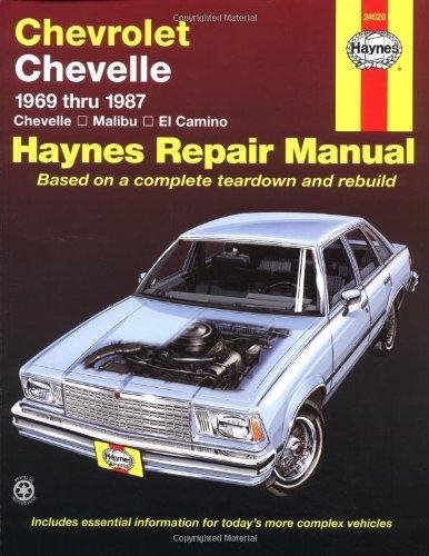 Chevrolet Chevelle, Malibu & El Cami*-1987) Haynes Repair Manual (USA)