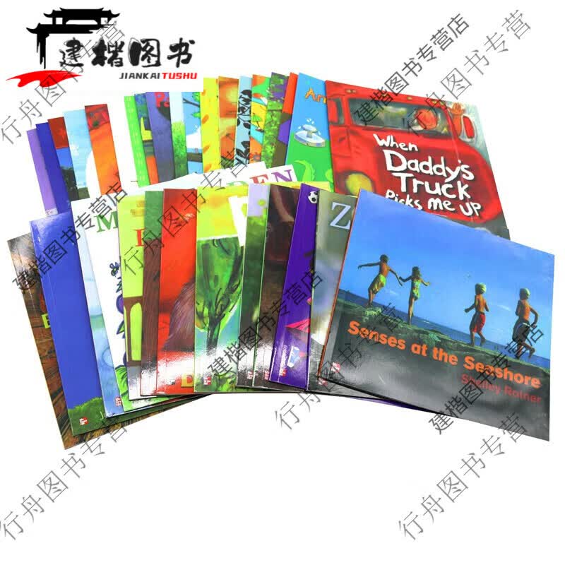 现货【包I邮现货速发】蓝标2017版Wonders加州小达人点读笔点 GK级Big Book 32本