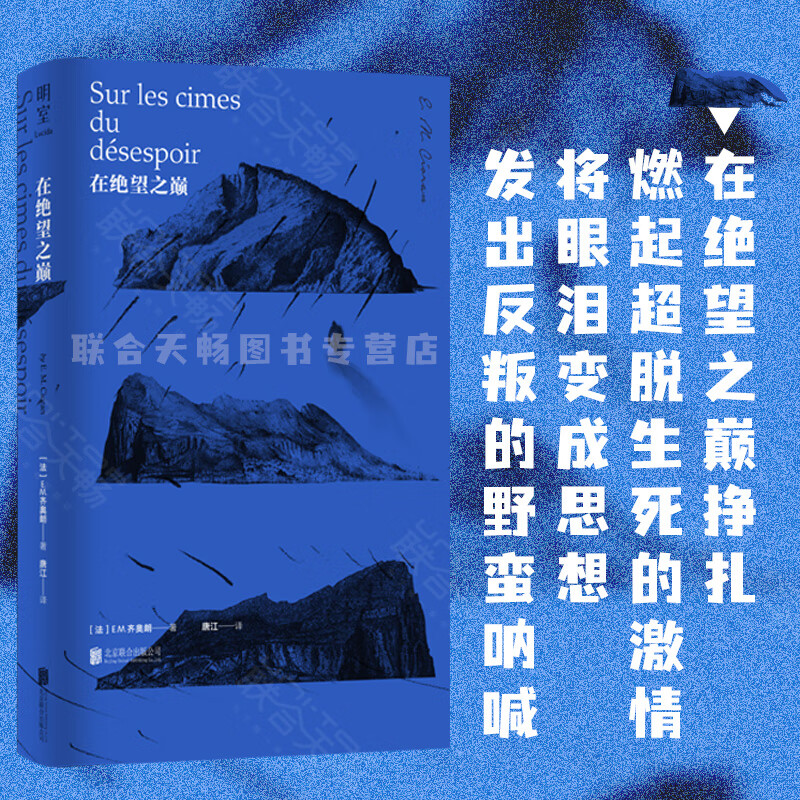 官方店在绝望之巅［法]E.M.齐奥朗 被称为20世纪尼采 译者唐江，中文简体版首译