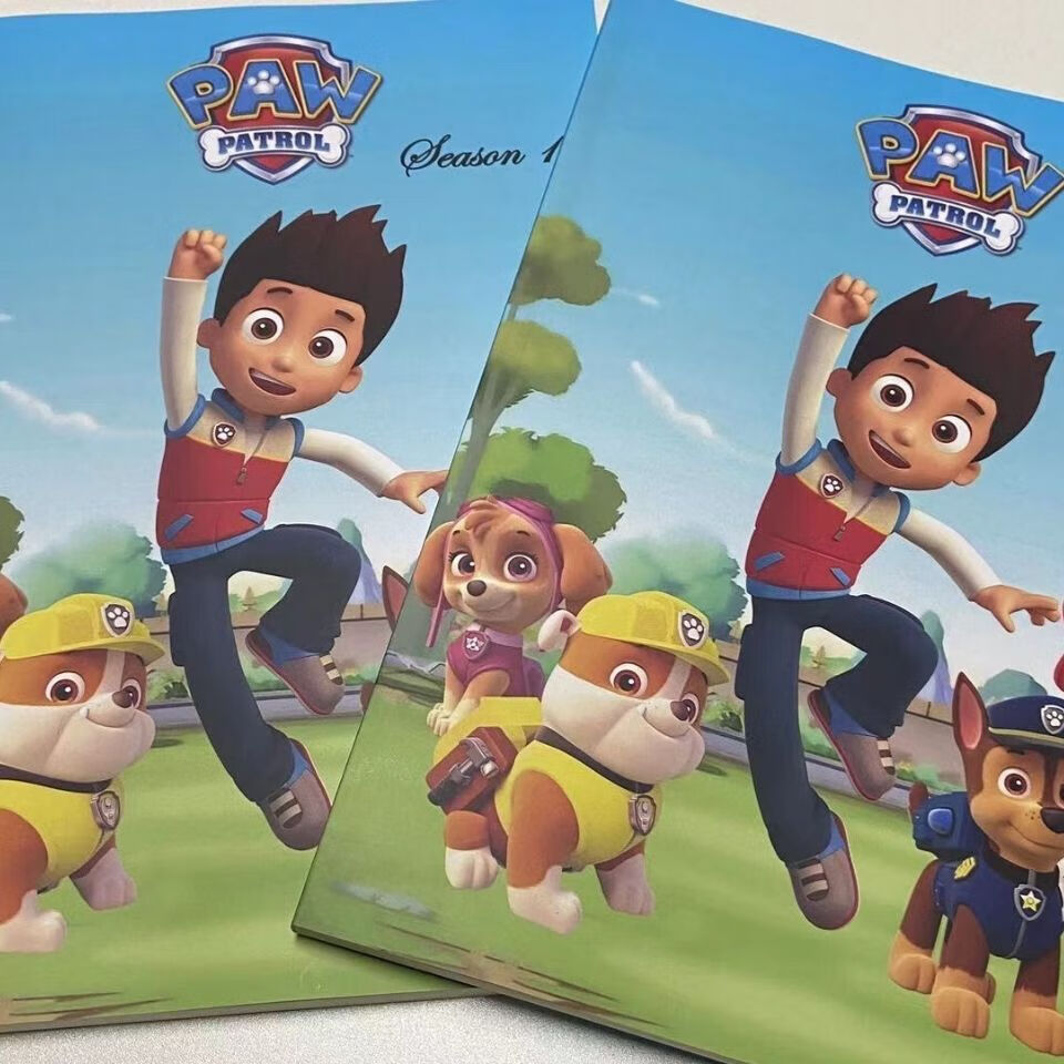 汪汪队台词本剧本字幕本Paw patrol赠送视频音频讲解 一套2本