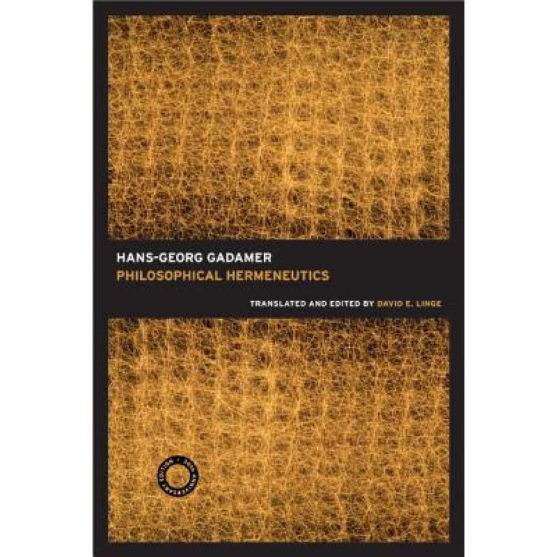 Philosophical Hermeneutics, 30th Anniversary...
