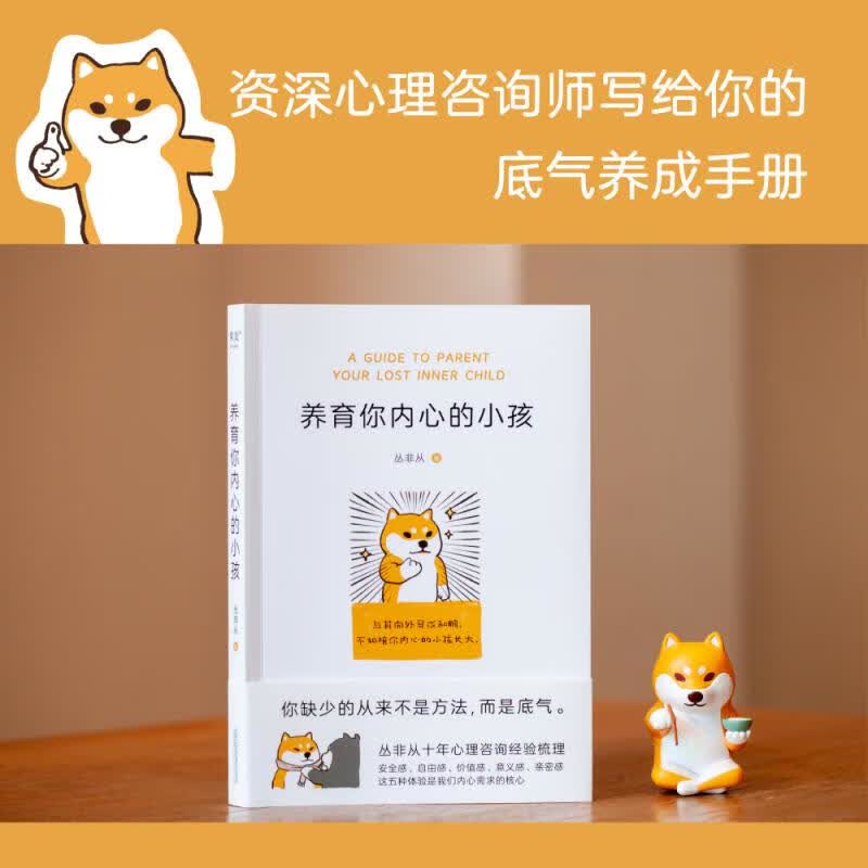 养育你内心的小孩 资深心理咨询师丛非从十年经验梳理 带领你直探内心深处真实需要 通俗心理学著作