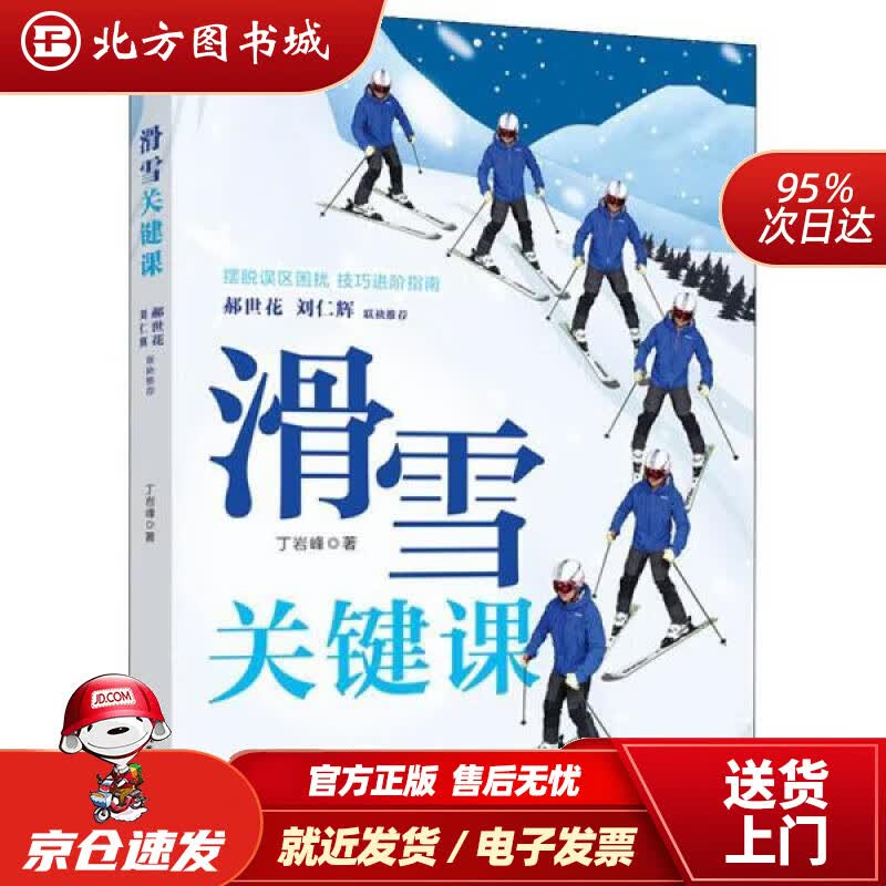 【现货】滑雪关键课 丁岩峰 9787518438525 中国轻工业出版社有限公司