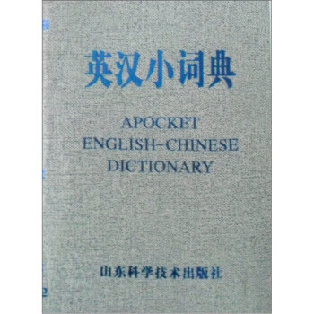 英汉小词典 王东波 编【书】
