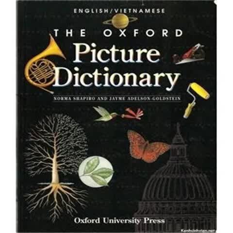全彩现货The Oxford Picture Dictionary by Norma Shapiro实体