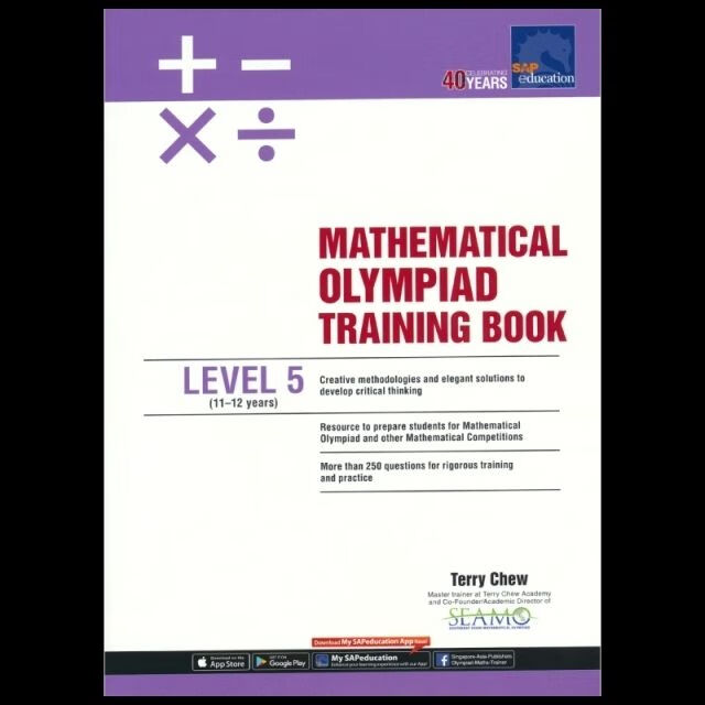 SAP Mathematical Olympiad Training Book Level 1-6阶奥林匹克 5