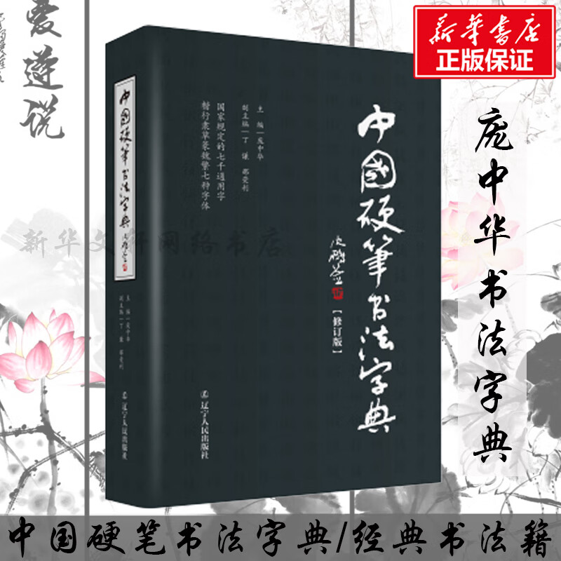 新华中国硬笔书法字典 庞中华编 硬笔书法工具书 实用楷书行