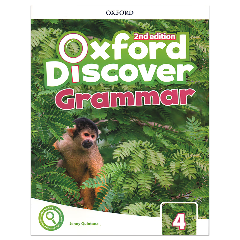 【麦凯思图书】原版进口 牛津oxford discover小学少儿英语综合教材 培训机构外国语培优英语综合课程教材 4级别 语法书