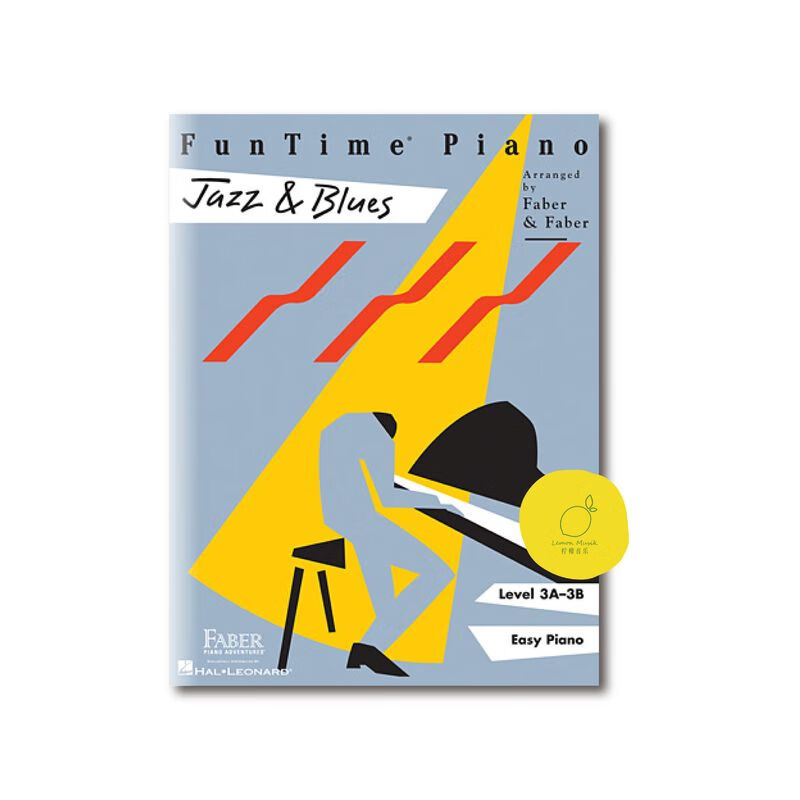 Faber Piano Adventures Jazz&Blues 3A-3B FunTime