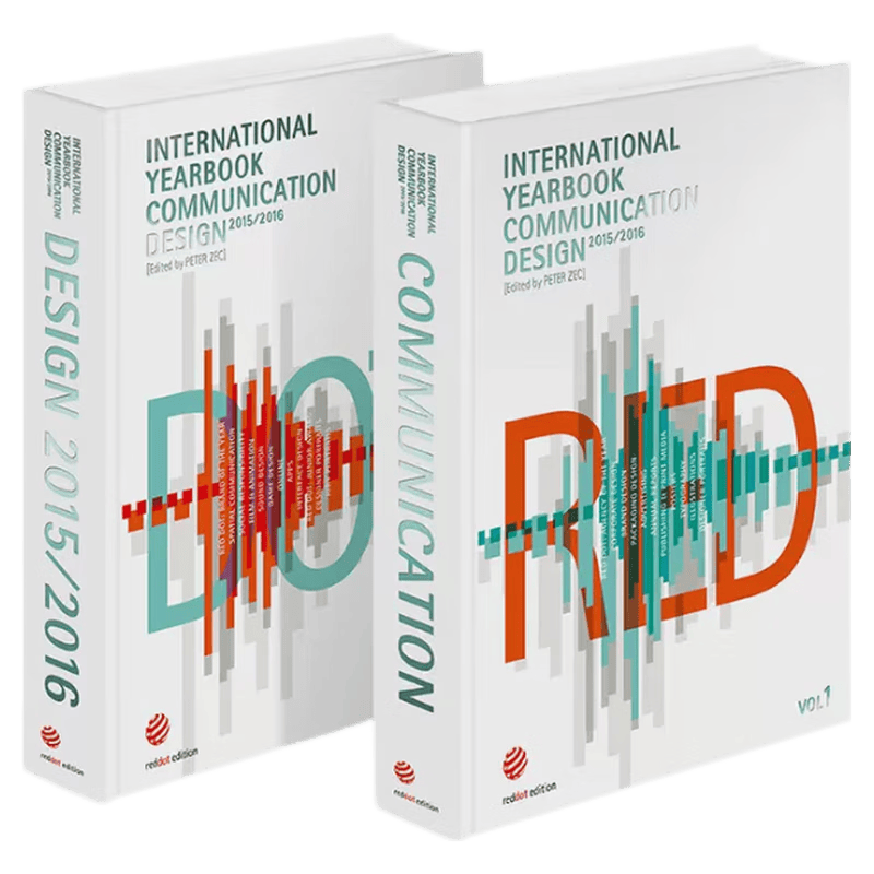 International-Yearbook-Brands&Communication-Desig红点奖-品牌视觉传达设计年鉴2022/2023（2本一套） 2015/2016年红点平面年鉴