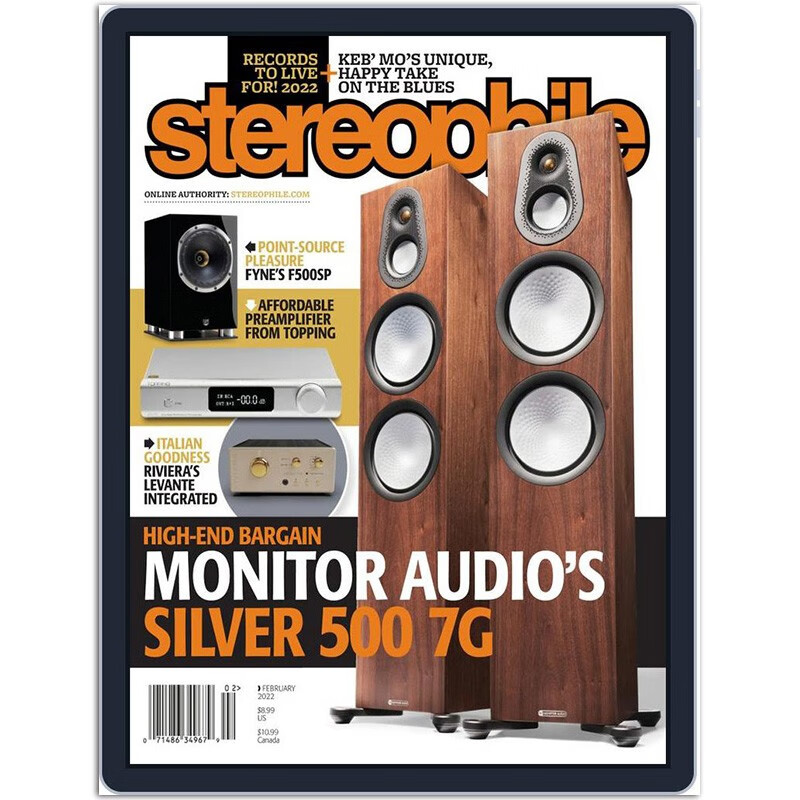 【单期可选】Stereophile 立体音响爱好者 2023/22年月刊 美国音响音频设备杂志 2022年2月刊